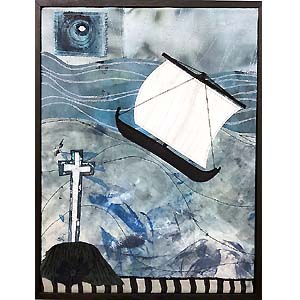 Cards for Sale based on Highland textile art by Jan Kilpatrick, mixed ...